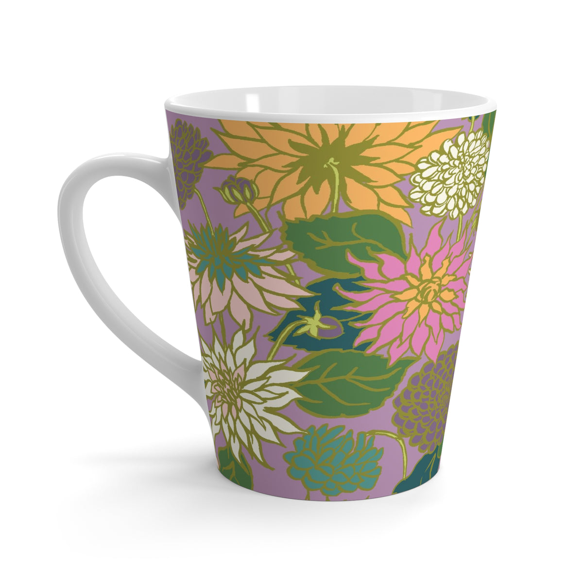 Dahlia Love Mug - Lavender – Monaluna
